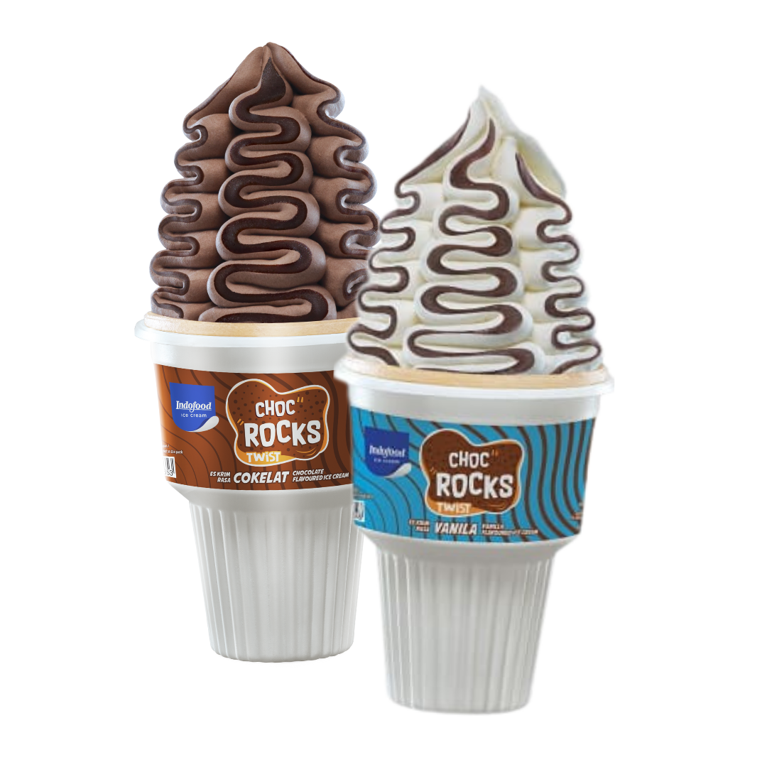 Choc Rocks Twist - Indofood Ice Cream | Puri Pangan Utama