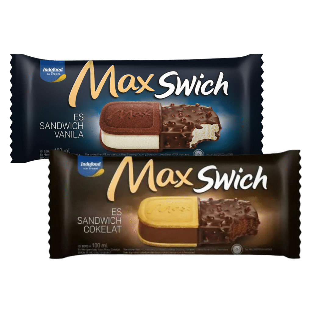 Max Swich Ice Cream - Indofood Ice Cream | Puri Pangan Utama