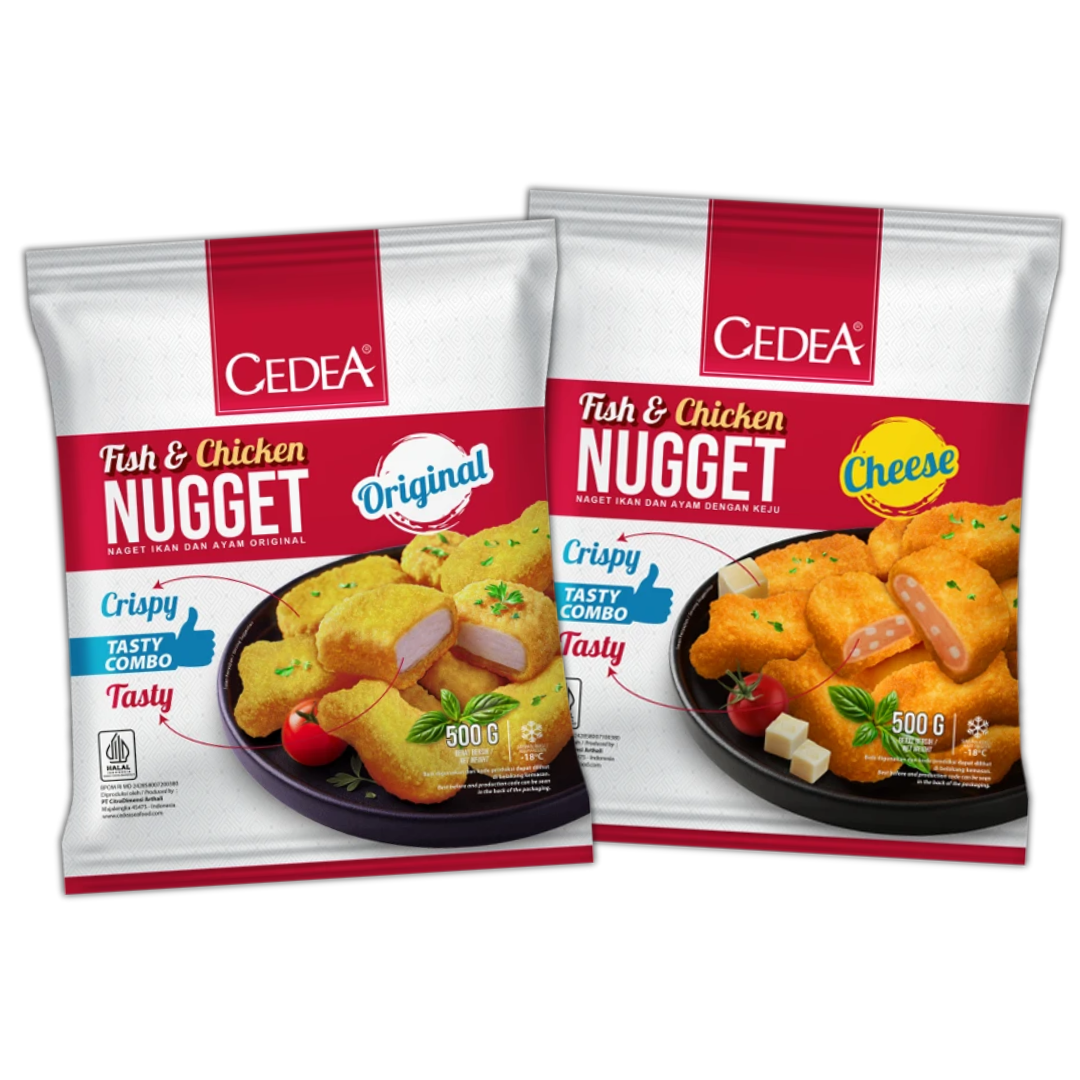 Fish & Chicken Nugget - Cedea | Puri Pangan Utama